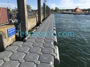 Tetradock | Drive On Floating Docks for RIBs Boats & Jetskis